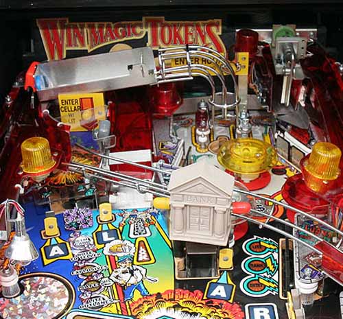 Safe Cracker Pinball Machine Restoration Decals